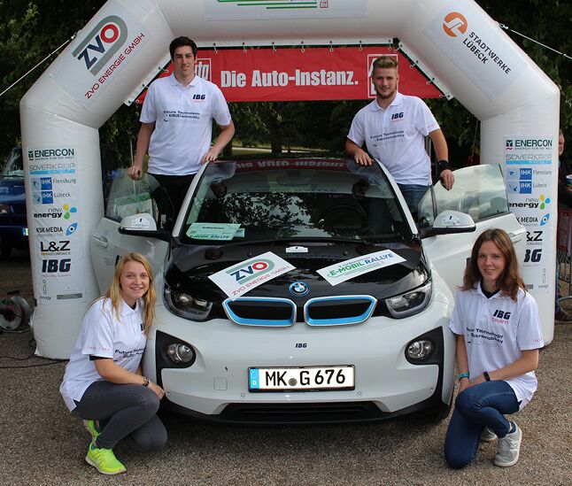 IBG Technology successful at the E-Mobil Rallye