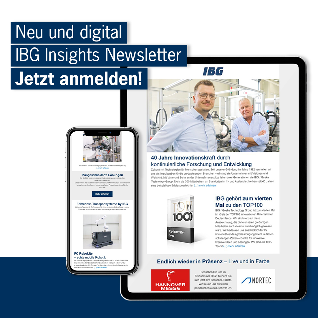 IBG Insights - Interessante Einblicke in unsere Lösungen - IBG